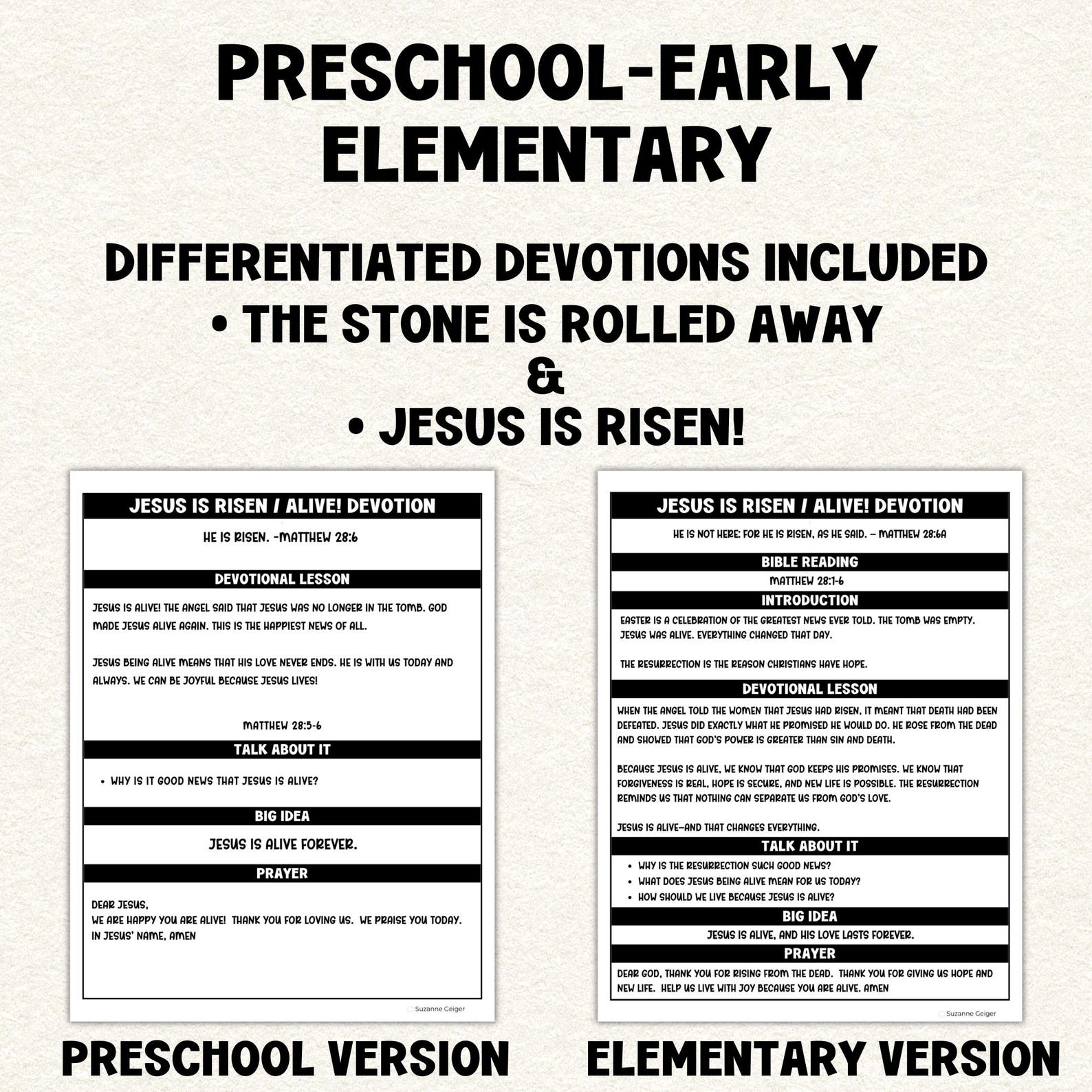 Easter Jesus is Alive Color by Number Bible Activity, Easter ...