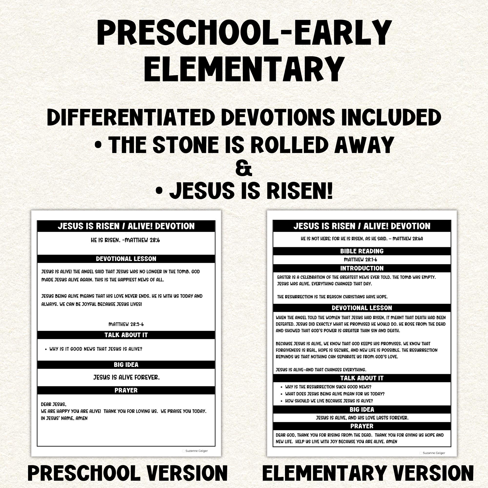 Easter Jesus is Alive Color by Number Bible Activity, Easter ...