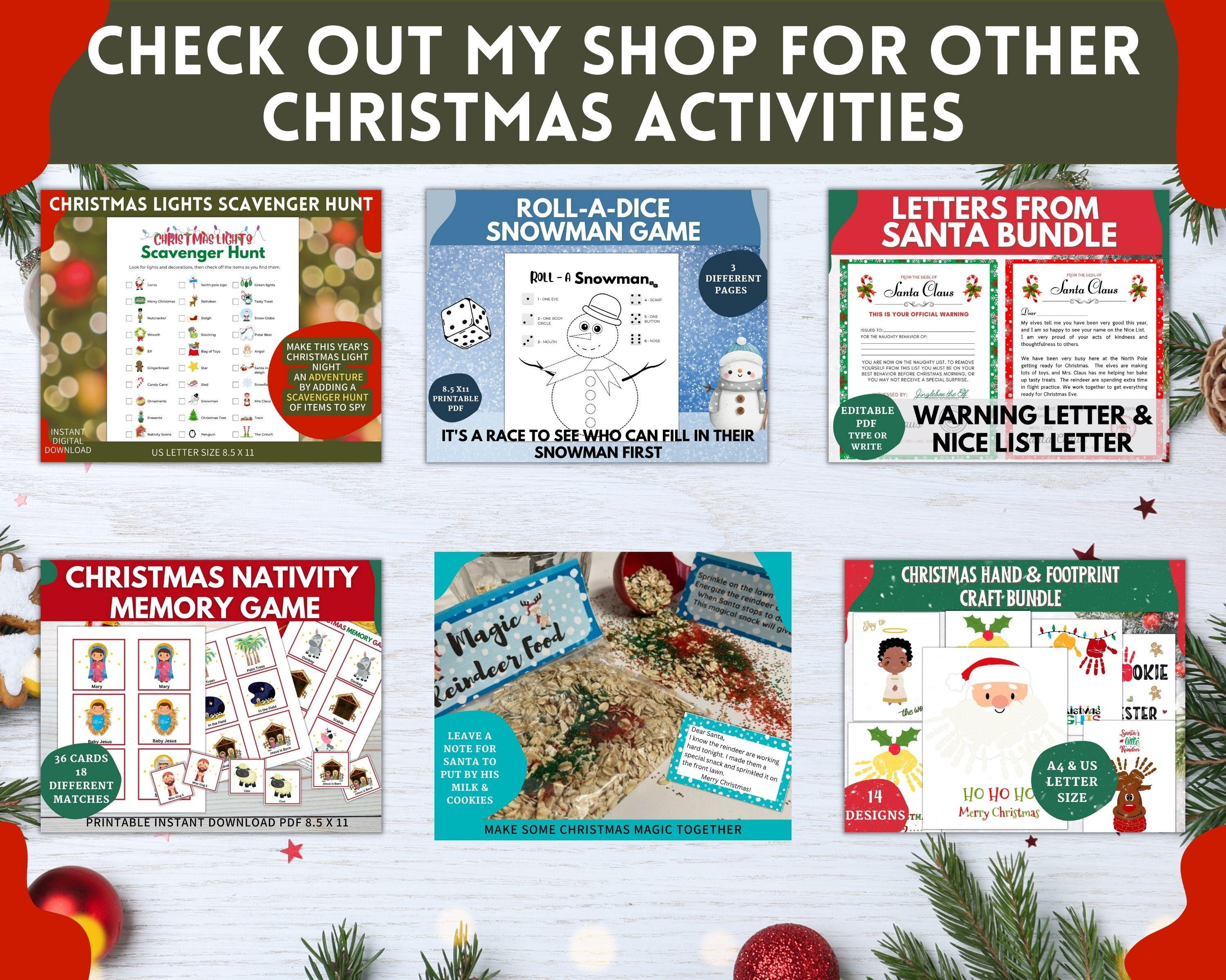 Christmas Acts of Kindness Bingo, Printable Spread Holiday Cheer ...