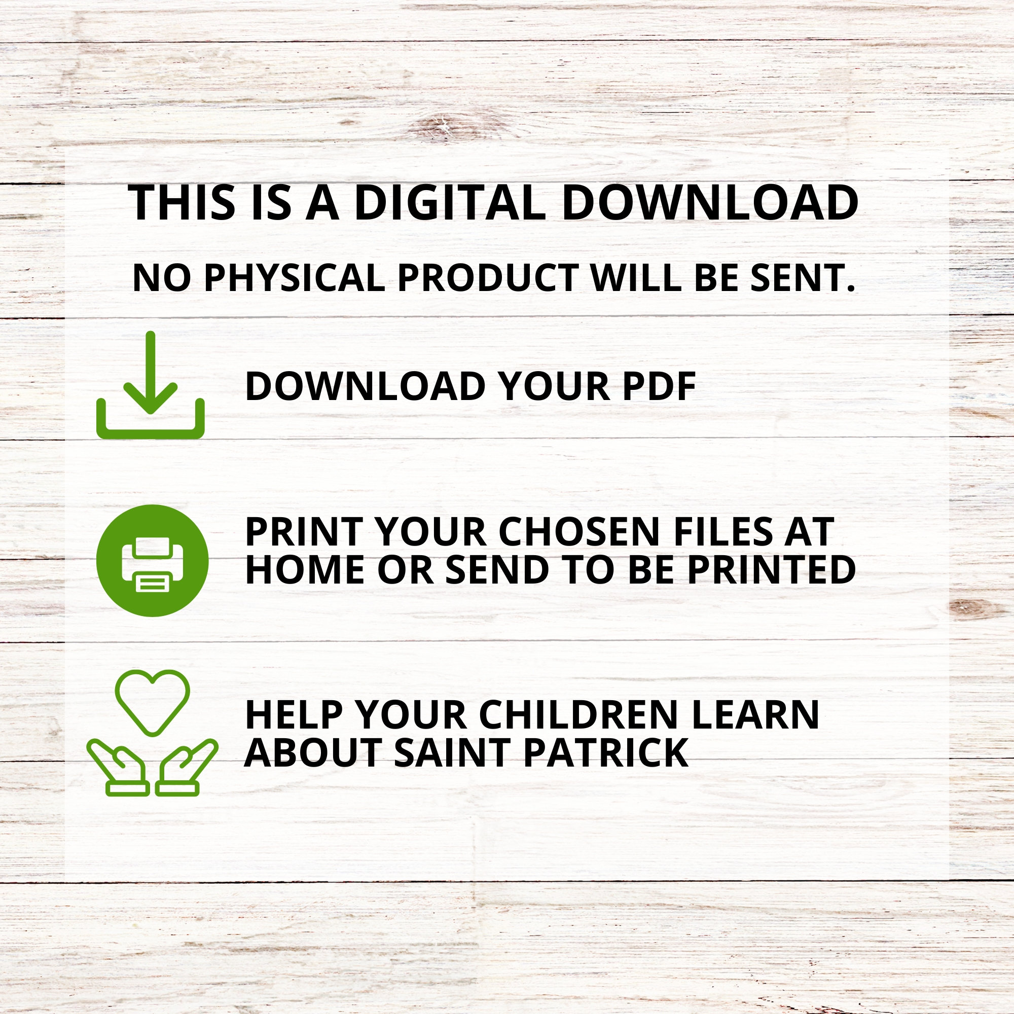 St. Patrick Sunday School Bible Lesson and Bible Spinner Craft Wheel ...
