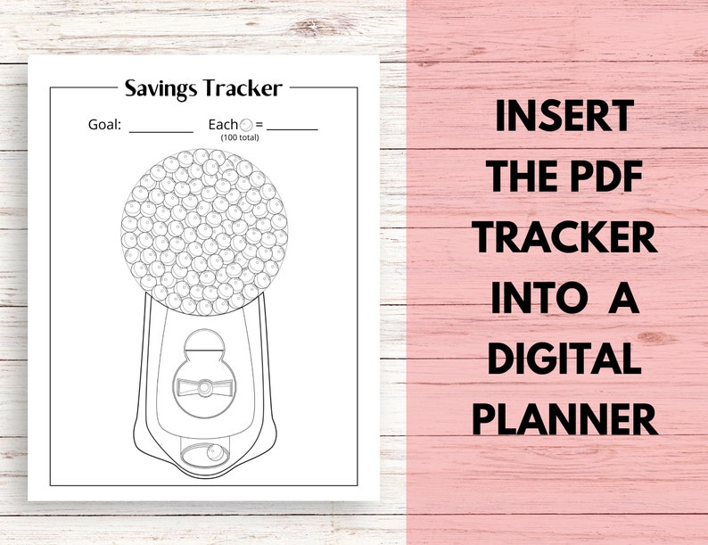 Savings Tracker Printable Challenge, A6 Printable Budget Binder Savings ...