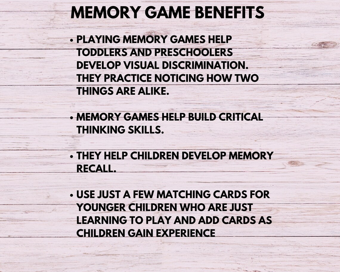 Holy Week Easter Story Memory Game for Toddlers & Preschoolers ...