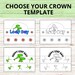 Leap Day Party Crown Craft Activity Printable, Leap Year Craft Crown ...