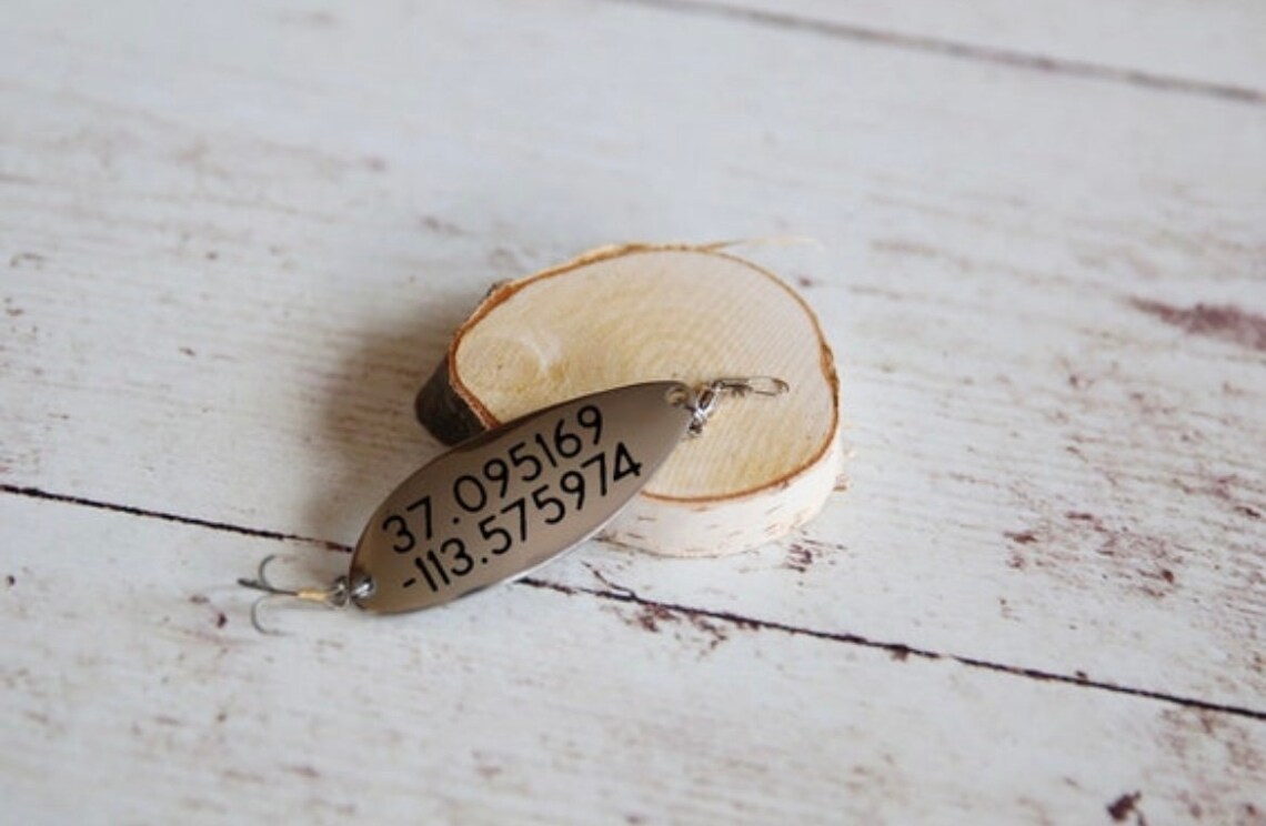 Personalized Fishing Lure Custom Fish Gift Father's Day | Etsy