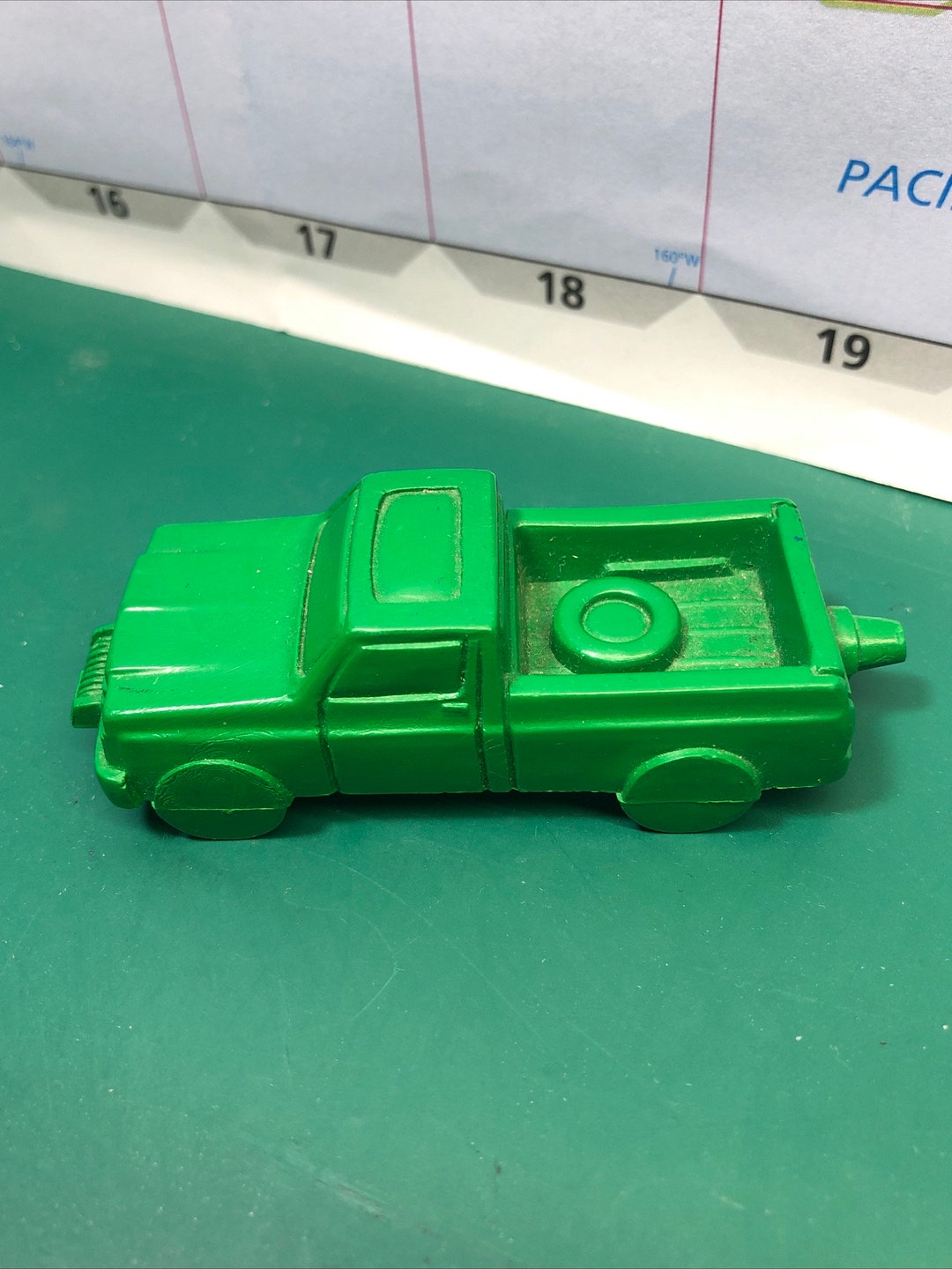Green Truck 1977 Craft House Wax/ Crayon Toy - Etsy