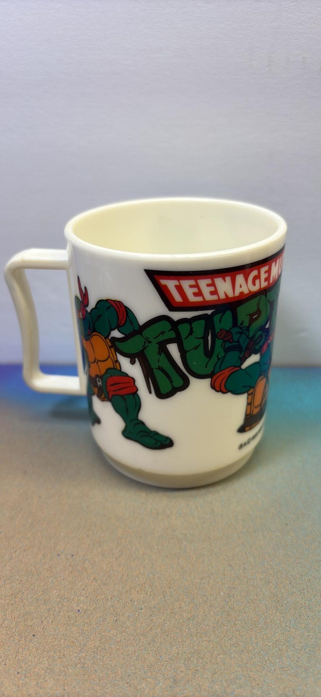 1989 TMNT Ninja Turtles Plastic Toy Cup - Etsy