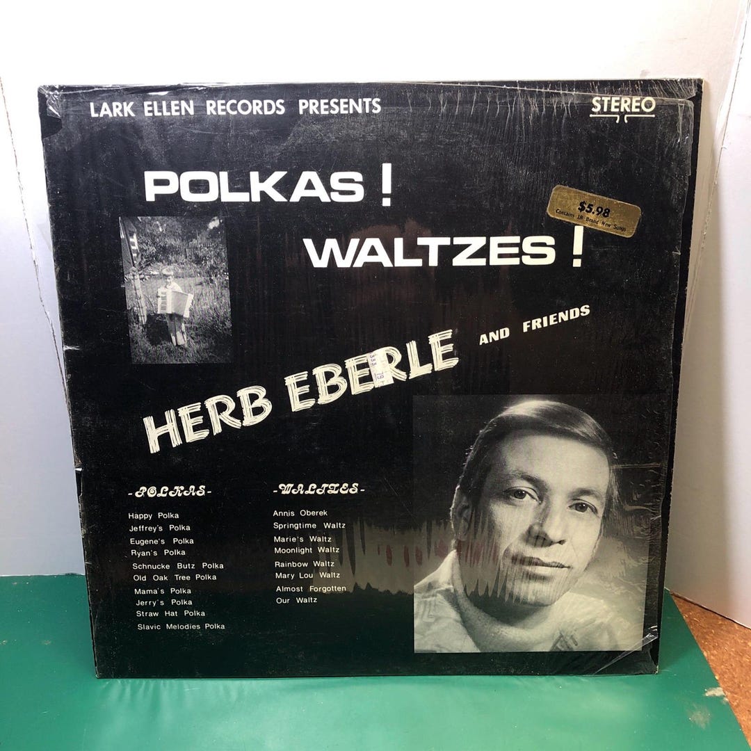 Polka Polka Vinyl Record Vintage Record Herb Eberle - Etsy