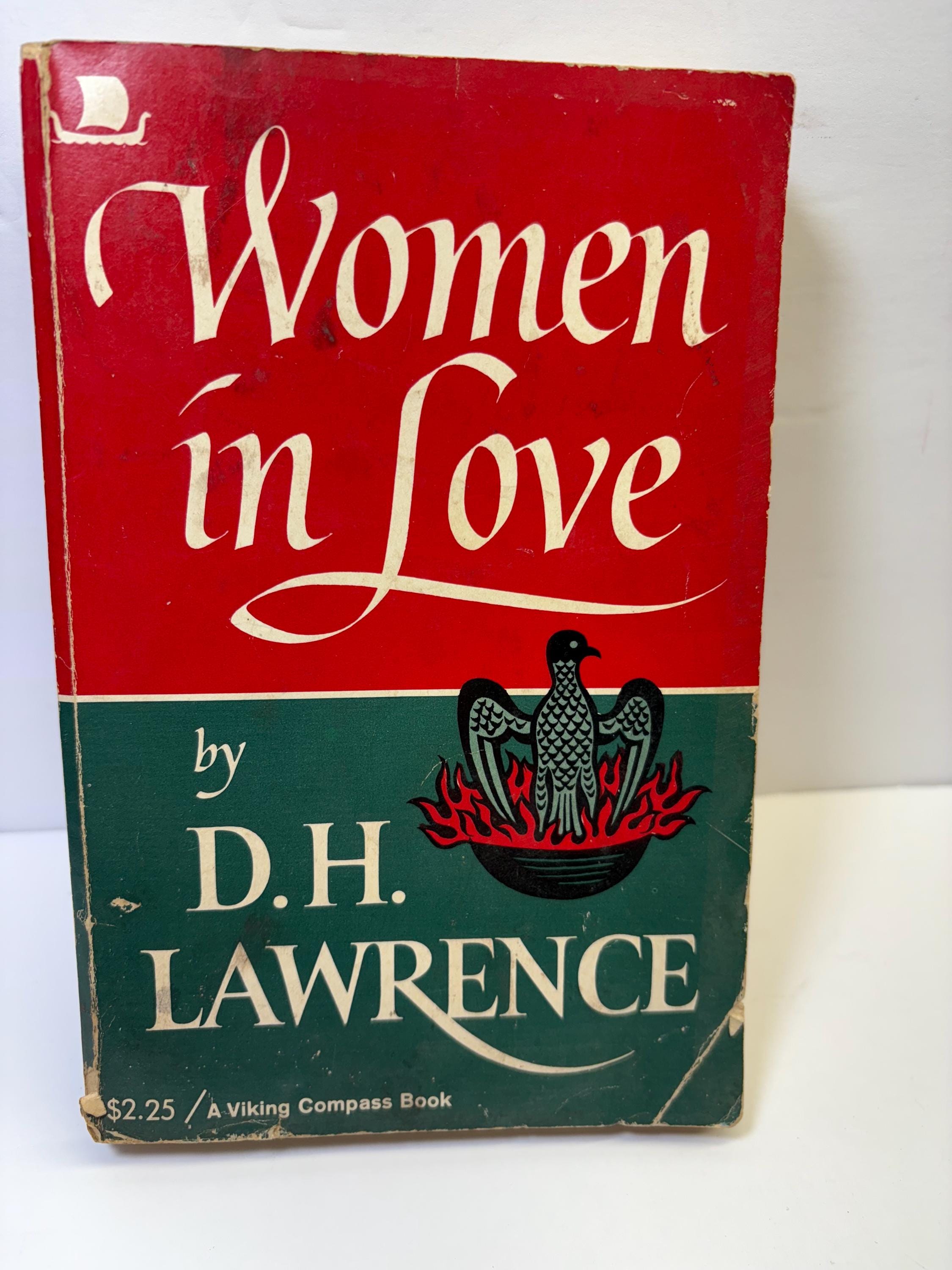 Women in Love by DH Lawrence: 1970s Paperback Classic Book - Etsy