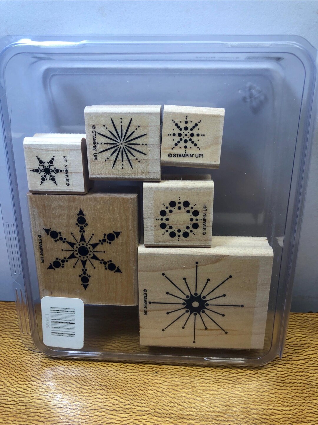 Snow Burst Stampin up Brand Craft Scrapbooking Christmas Stamps - Etsy