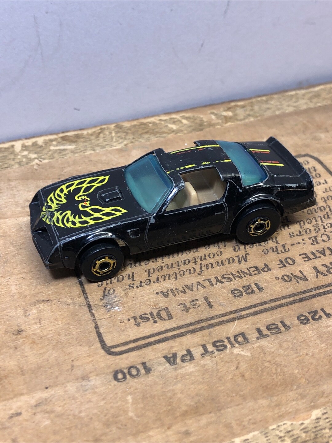 Hot Wheels Black Trans Am Toy Car 1977 Bandit - Etsy