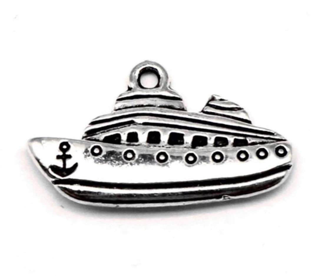 3 - Cruise Ship Charms #917 ••••• - Etsy
