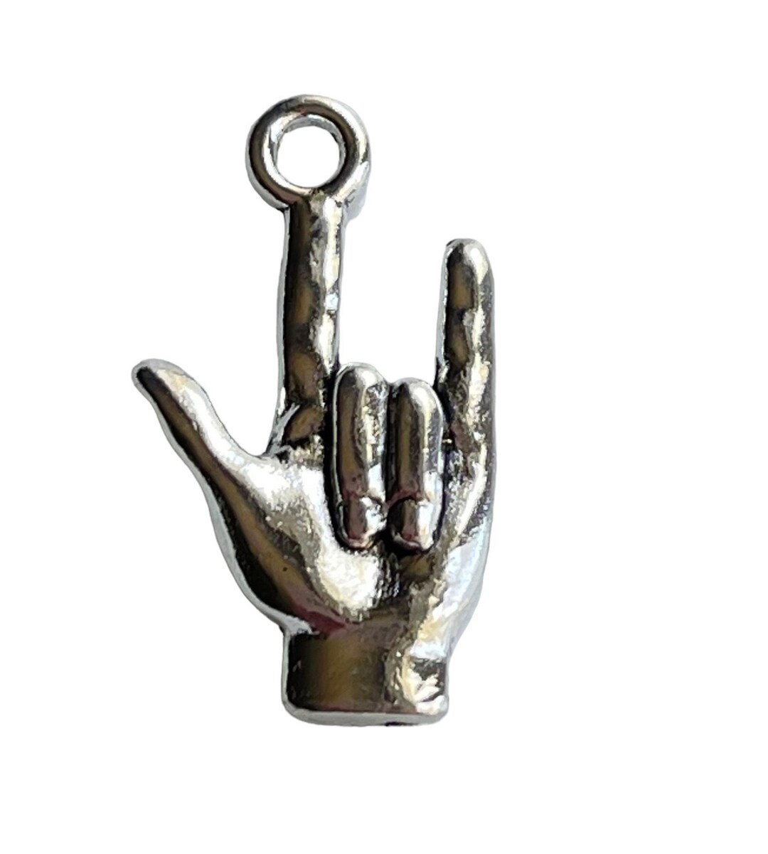 3 - I Love You Hand Sign Charms #715 ••••• - Etsy