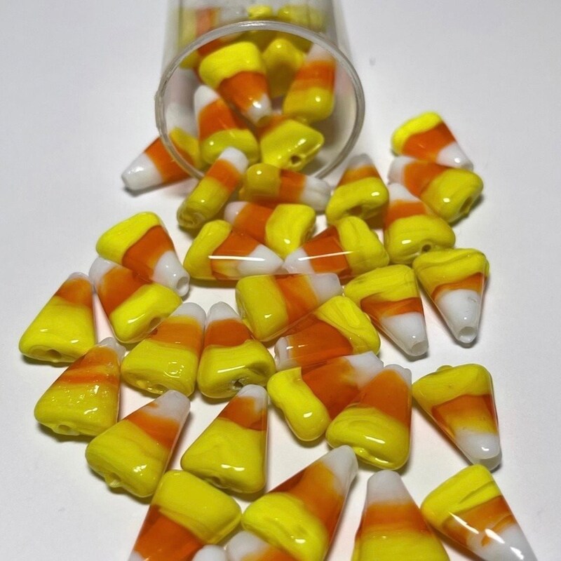 Candy Corn Beads - Etsy