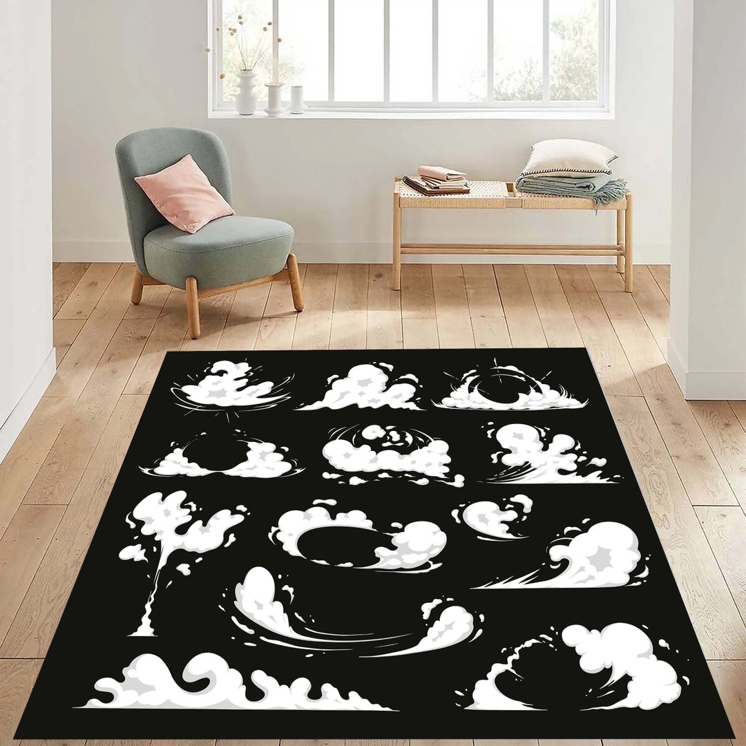 Fascinating Rugs Black And White Gallery