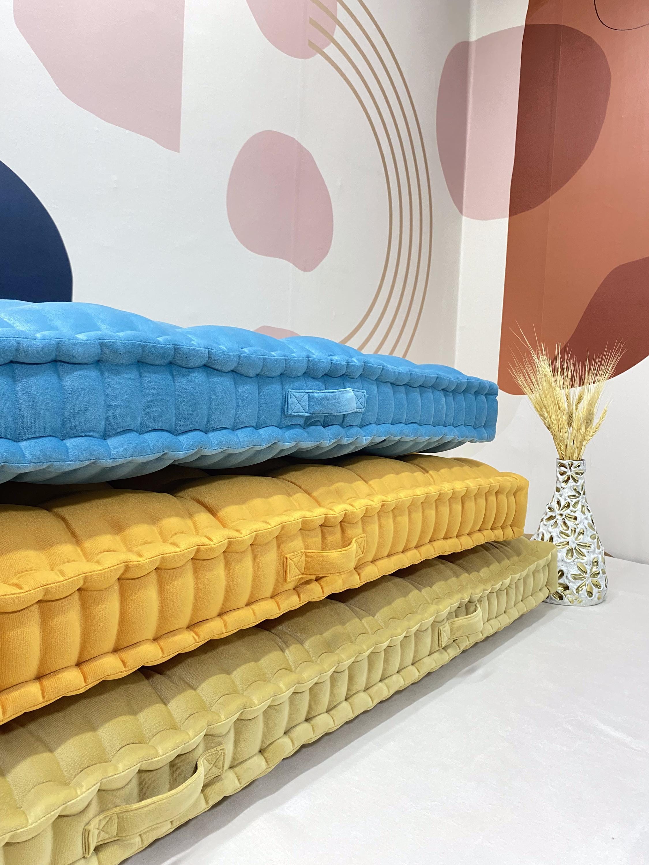 Custom Tufted Bench Cushion, Velvet Daybed Cushion, Boho Decor - Etsy
