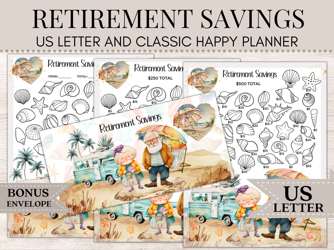 Retirement Savings | Retirement Challenge | Savings Challenge | Savings ...