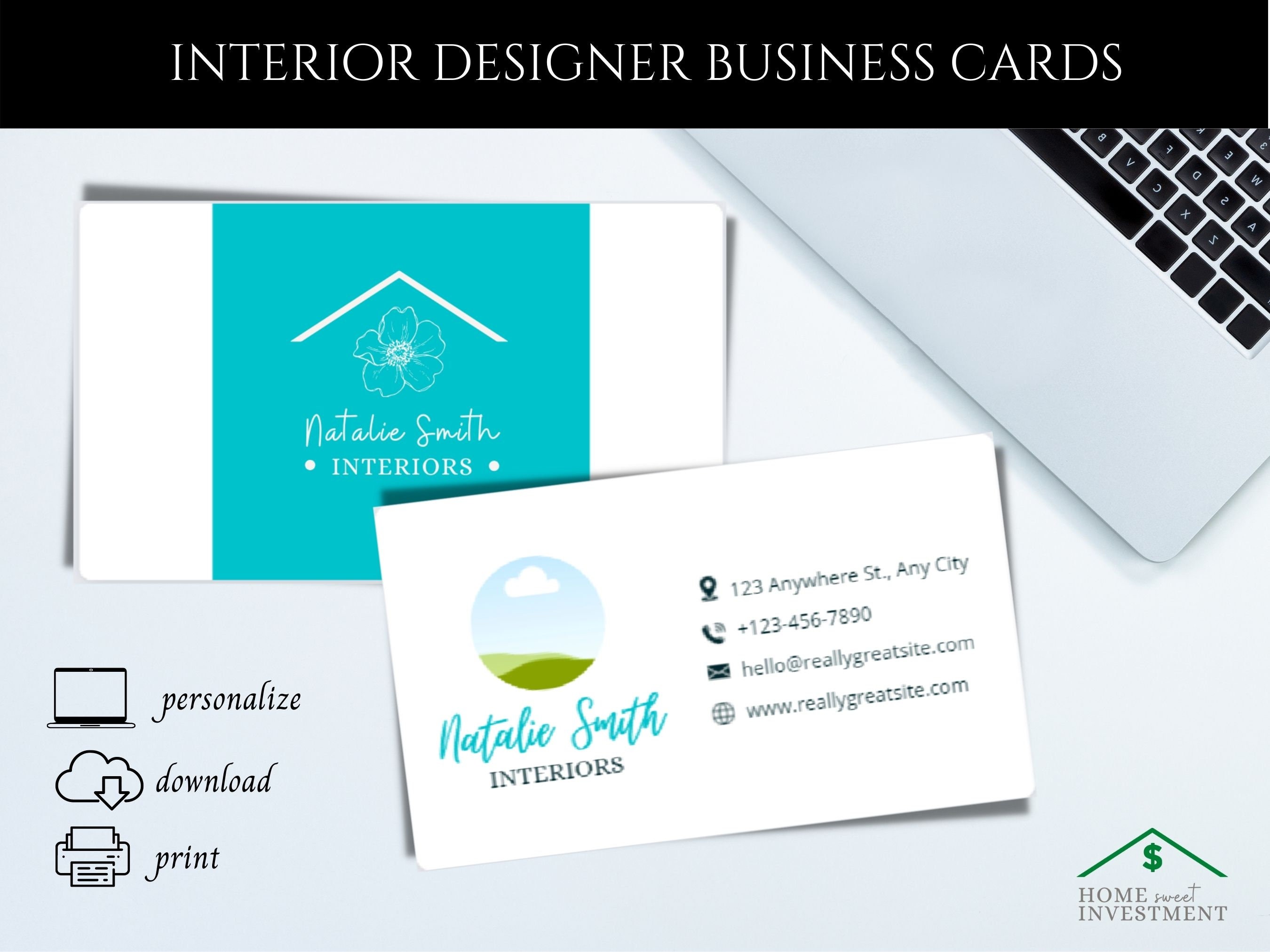 Print At Home Business Card Template