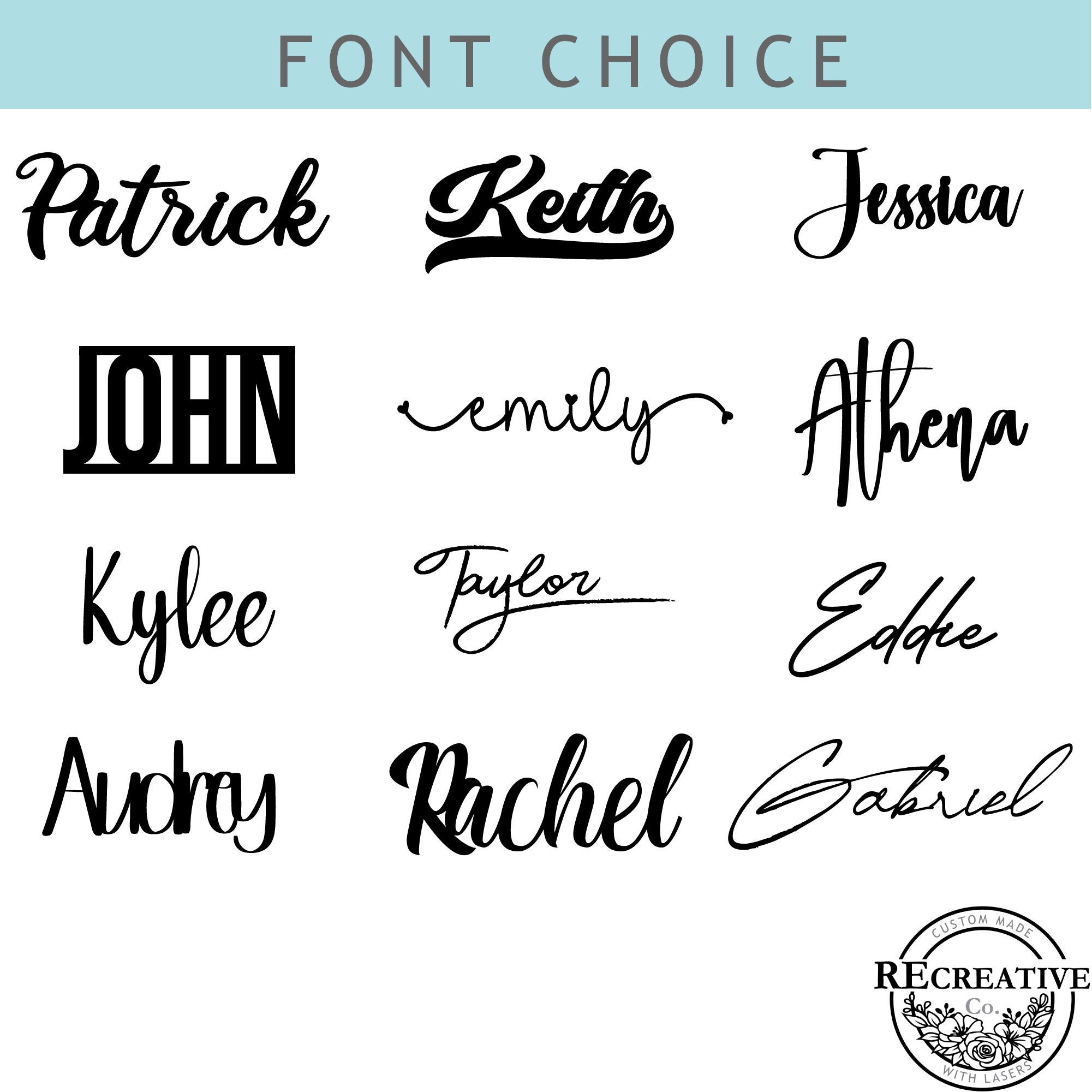 Acrylic Wedding Place Setting Names - Etsy