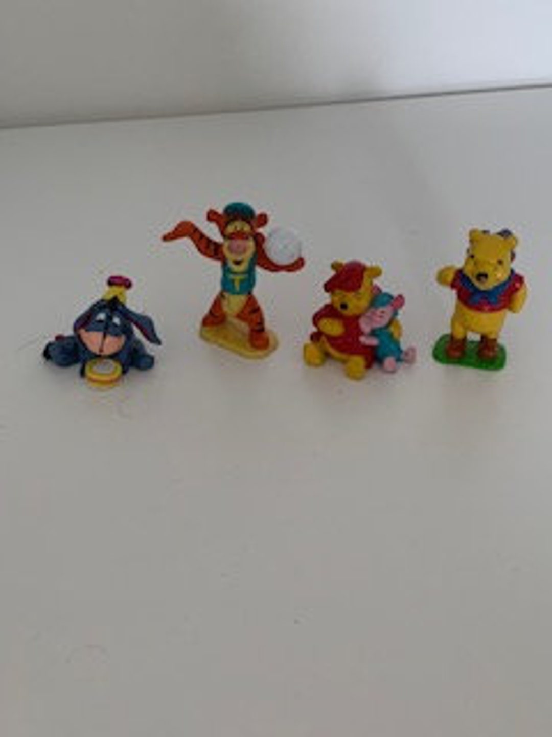 Vintage Walt Disney Winnie the Pooh, Piglet, Tigger, and Eeyore PVC ...