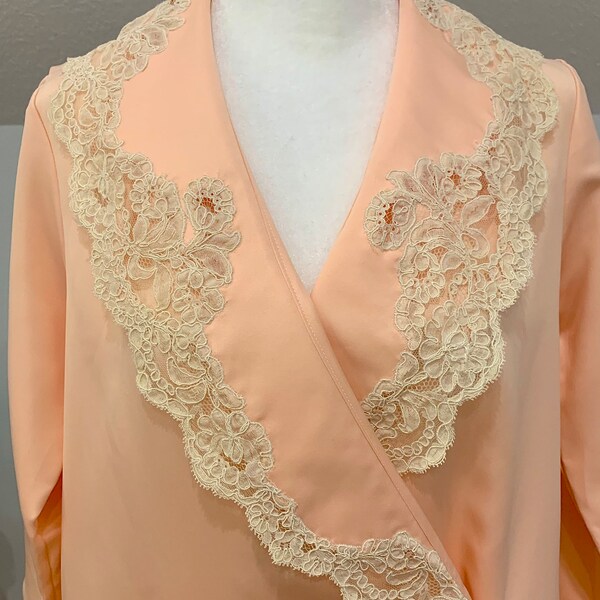 Peach Robe - Etsy