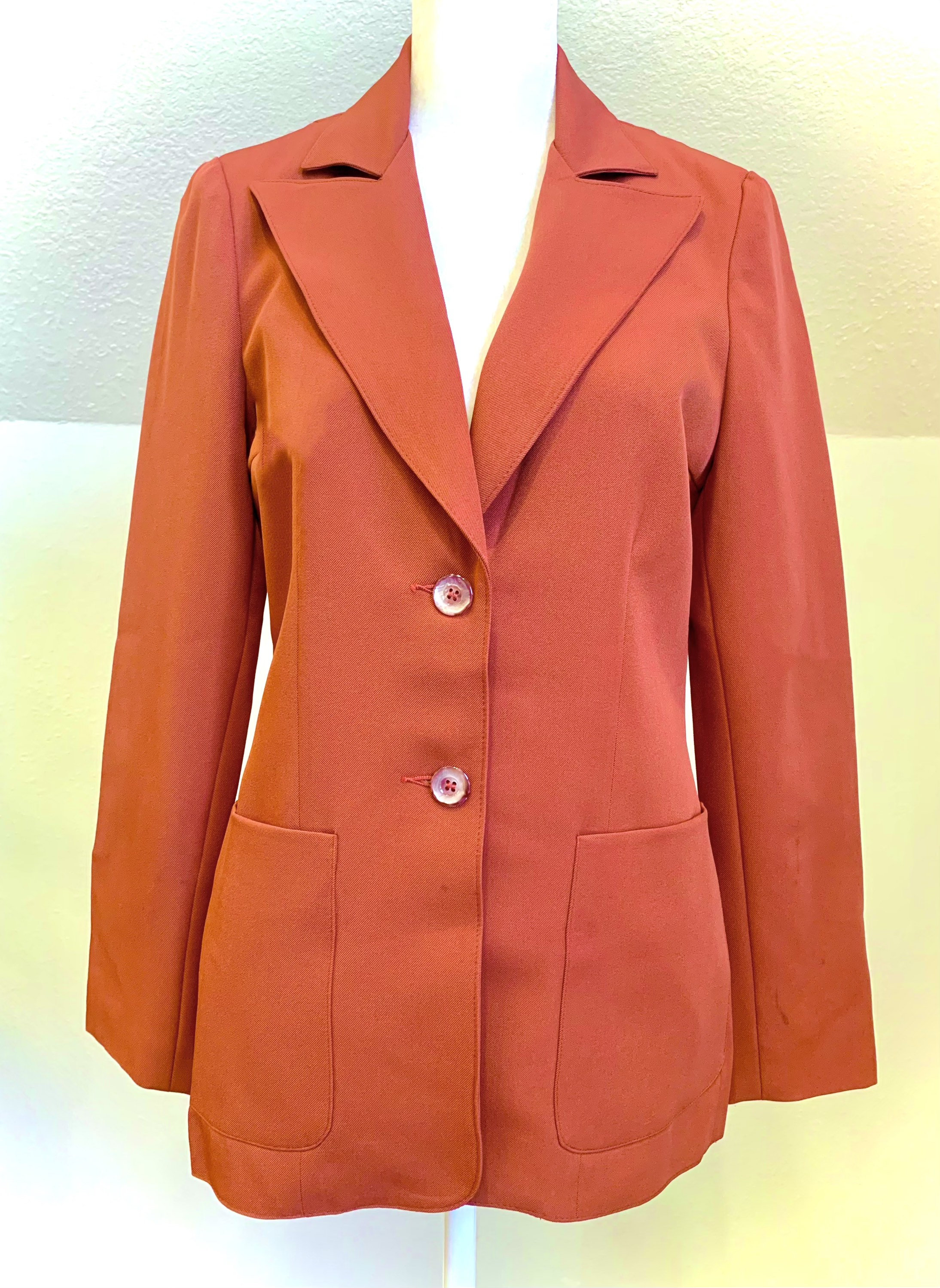 70’s Cinnamon Color Panther Blazer - Etsy