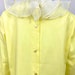 Lemon Yellow Blouse With Lots of Ruffle Chiffon Detail! - Etsy