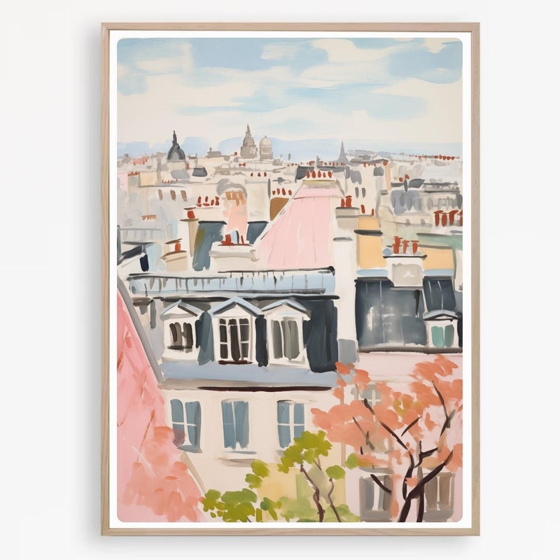 Paris Rooftops - Etsy