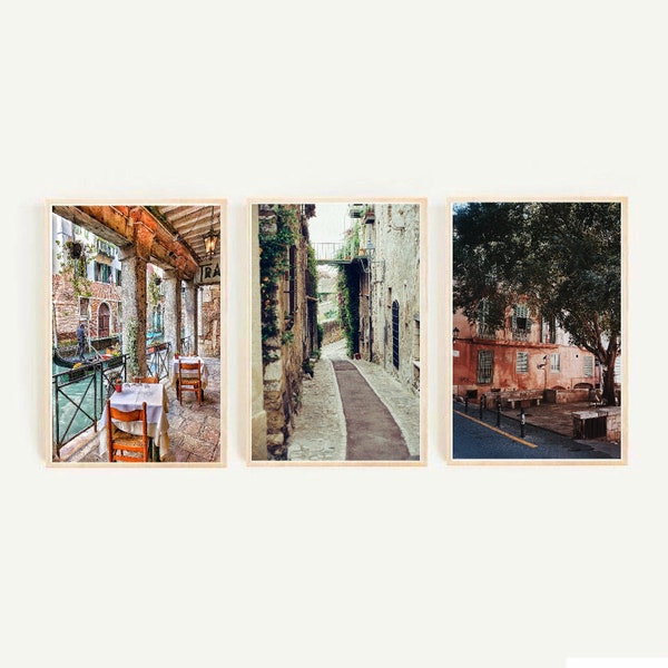 Triptych Architecture Art - Etsy