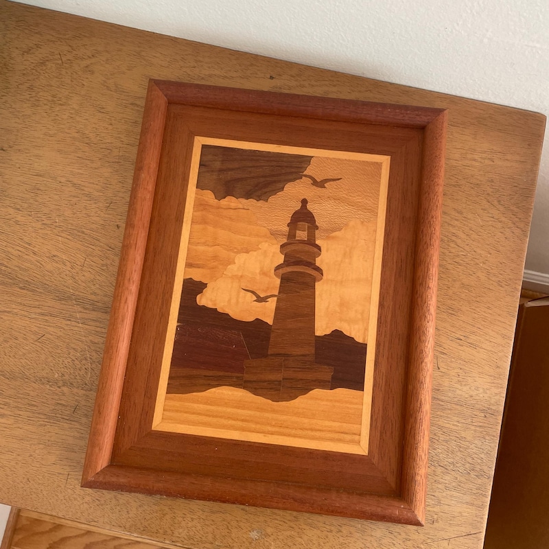 Wood Inlay Picture - Etsy