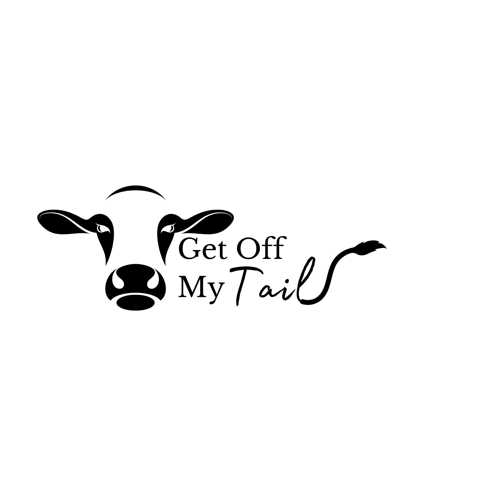 Get off My Tail SVG - Etsy
