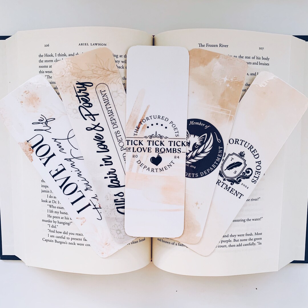 TTPD Inspired Bookmarks - Etsy