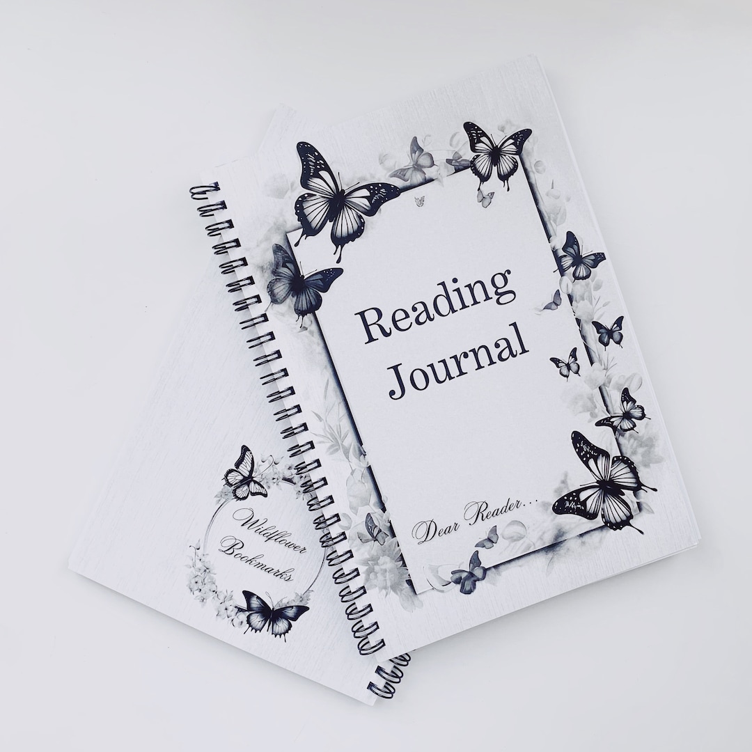 Reading Activities & Stats Journal - Etsy