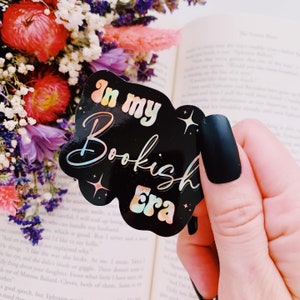 In My Bookish Era Sticker L Reader Sticker - Etsy
