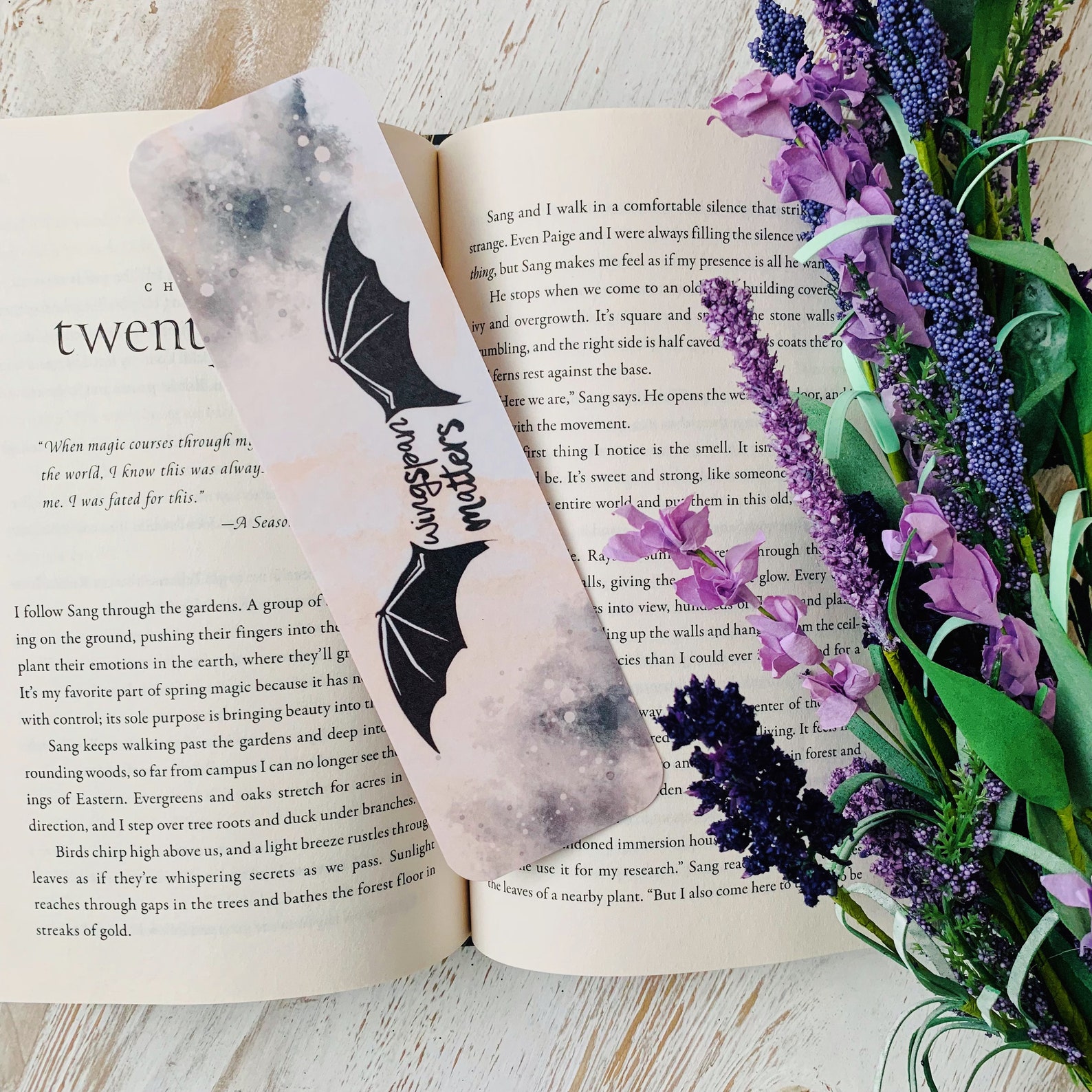 ACOTAR Inspired Bookmarks Sarah J. Maas Bookmarks - Etsy