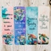 Watercolor Beach Turtle Bookmarks - Etsy