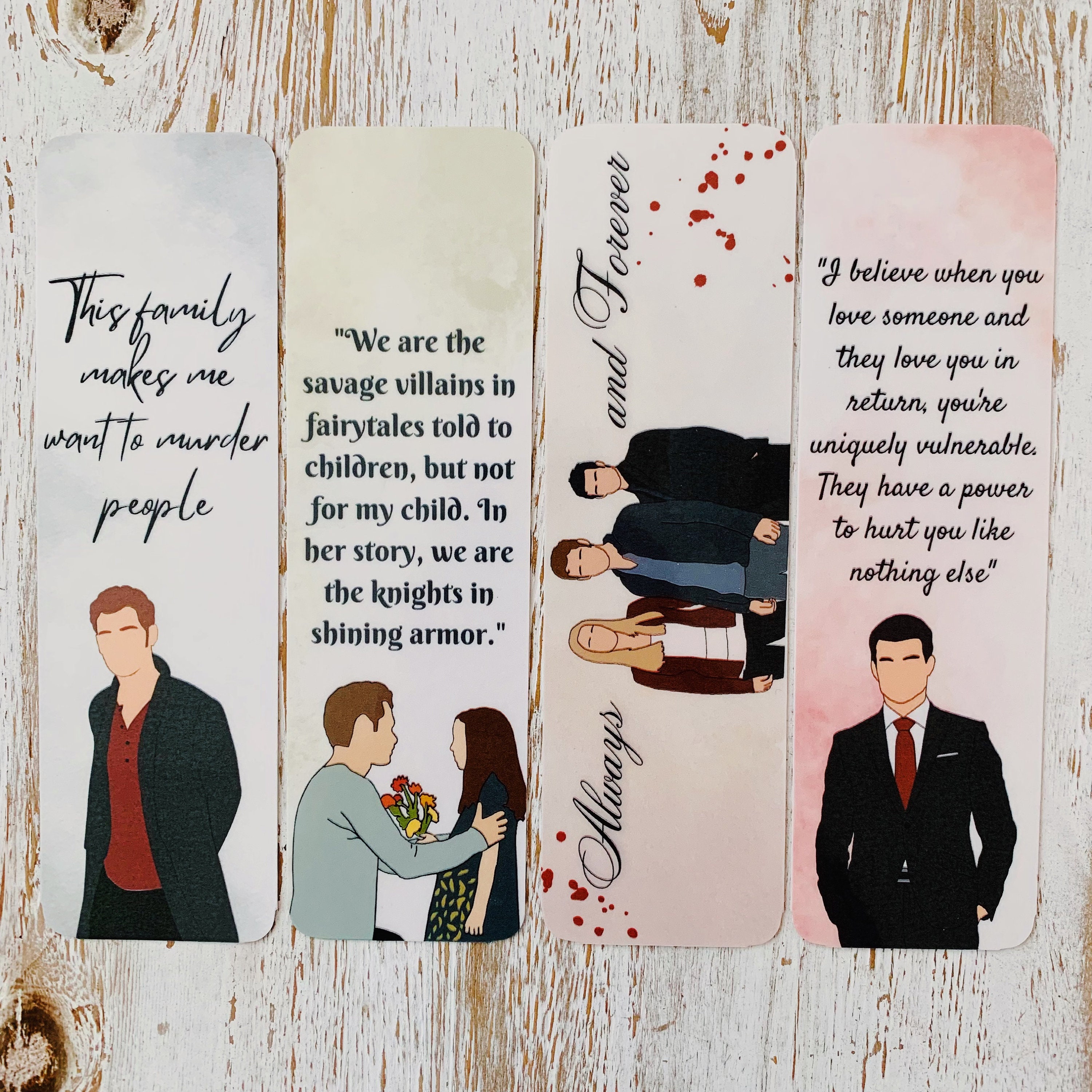 The Originals Inspired Bookmarks - Etsy