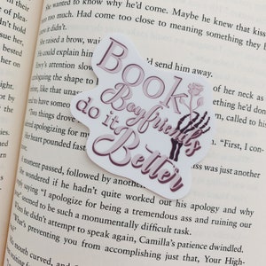 Book Boyfriends Sticker L Kindle Sticker L Romance Reader Sticker - Etsy