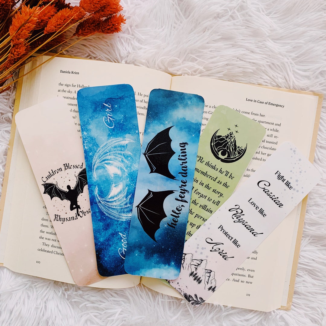 ACOTAR Series Inspired Bookmarks L Sarah J. Maas Inspired L ACOMAF ...