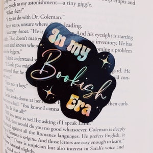 In My Bookish Era Sticker L Reader Sticker - Etsy