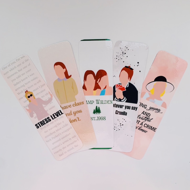 90's Movie Bookmarks - Etsy