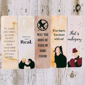 Movie Bookmarks - Etsy