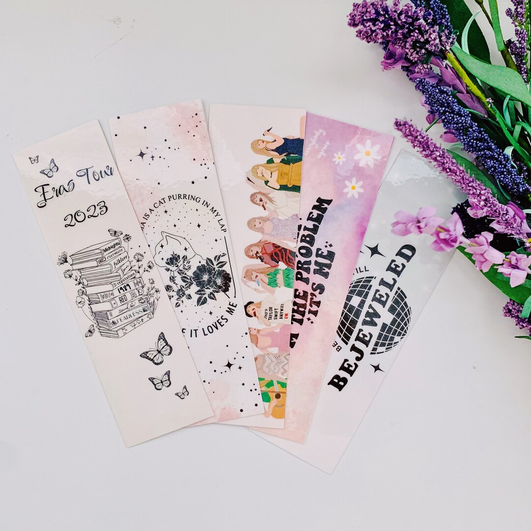 Eras Tour Bookmarks - Etsy