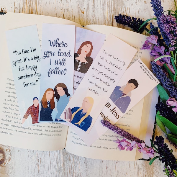 Gilmore Girl Bookmark Etsy