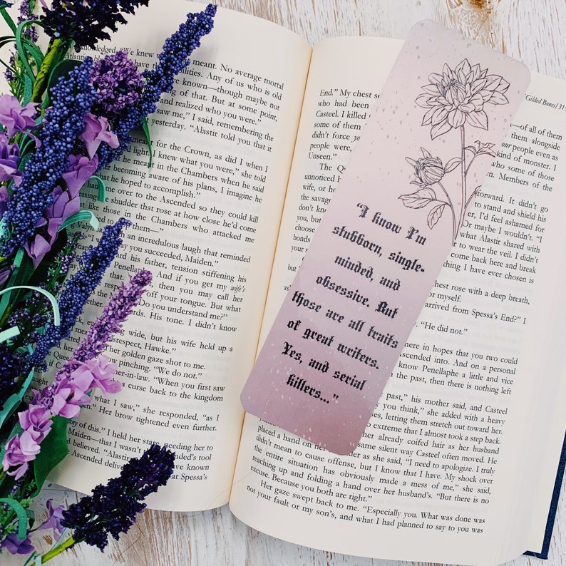 Wednesday Addams Bookmarks - Etsy