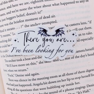 There You Are Vinyl Sticker L Reader Sticker L ACOTAR Inspired Kindle ...