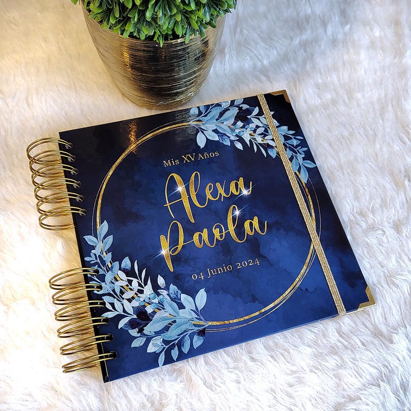 Xv Guest Book - Etsy