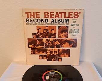 The Beatles' Second Album Classic Rock Record Album Vinyl 33rpm Capitol ...