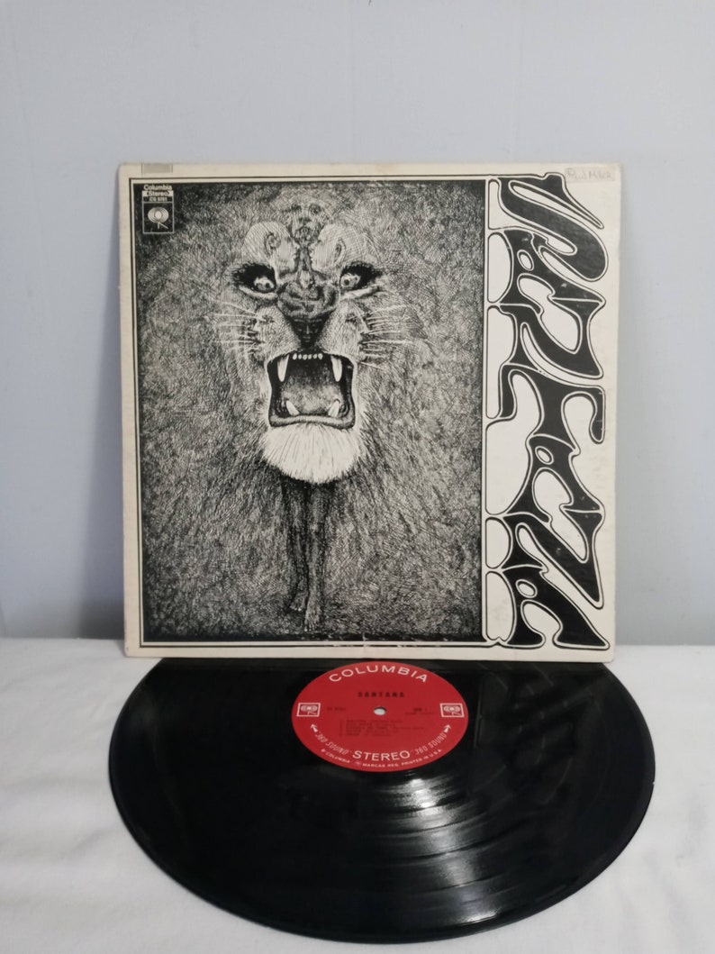 Santana / Debut Album / 1969 - Etsy