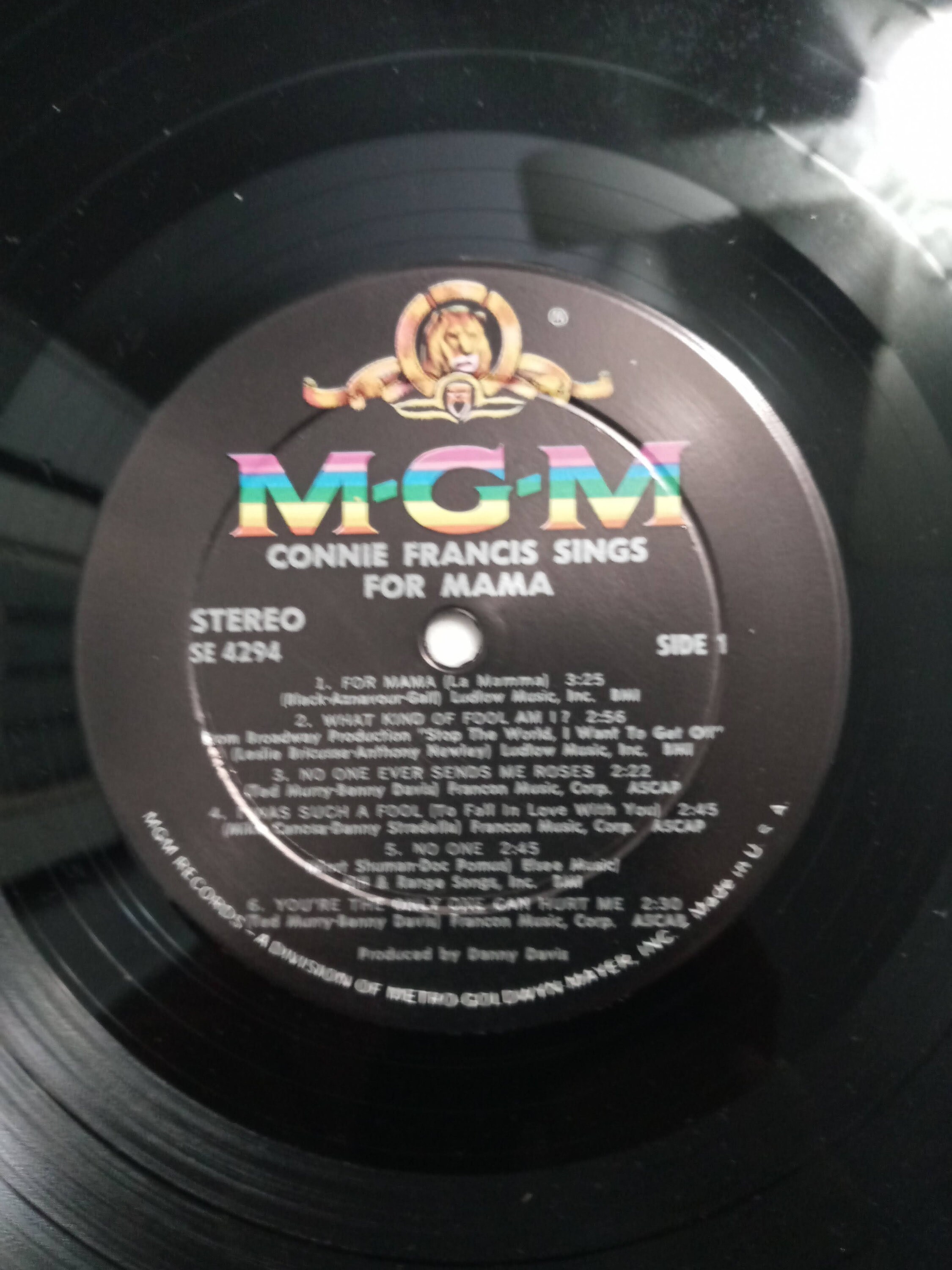Connie Francis / Sings for Mama / 1965 - Etsy