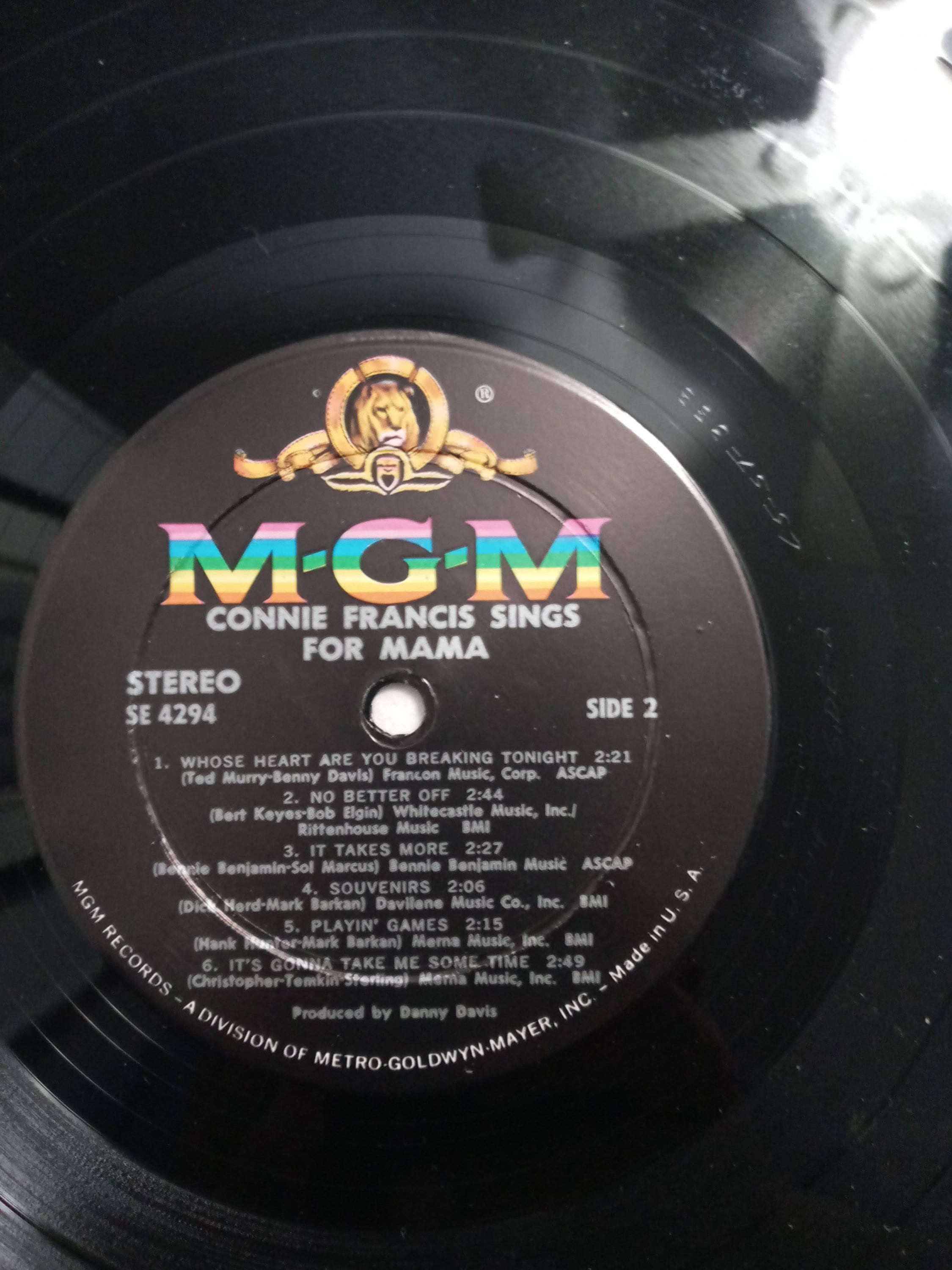 Connie Francis / Sings for Mama / 1965 - Etsy